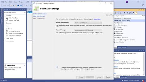 Image result for SSIS Azure Storage Connection Manager
