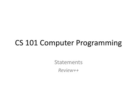 Image result for 101 Computer Programming