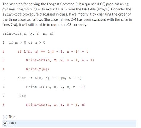 Image result for Developing a Python Dynamic Programming Solution for Longest Common Subsequence