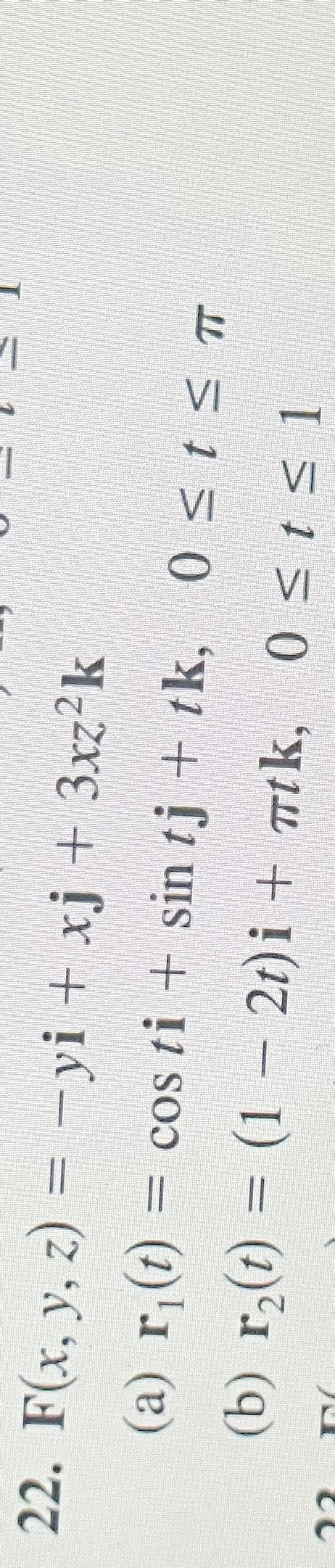 Image result for Vector Calculus Line Integrals by Chegg Tutor