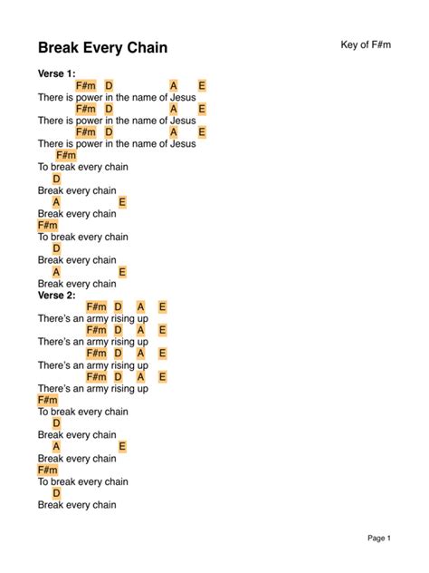 Image result for Break Every Chain Concert