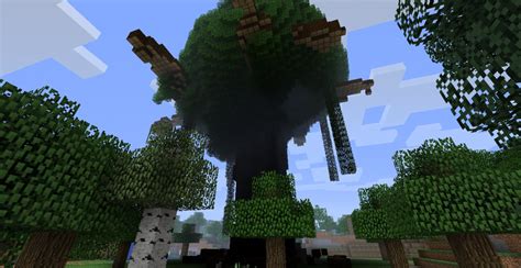 Image result for Gigantic Tree Base Minecraft