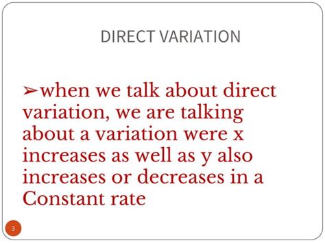 Image result for Direct Vs. Indirect Variation
