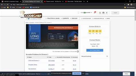 Image result for CodeChef March Long Challenge Solution