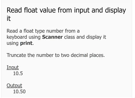 Image result for Float User Input in Java