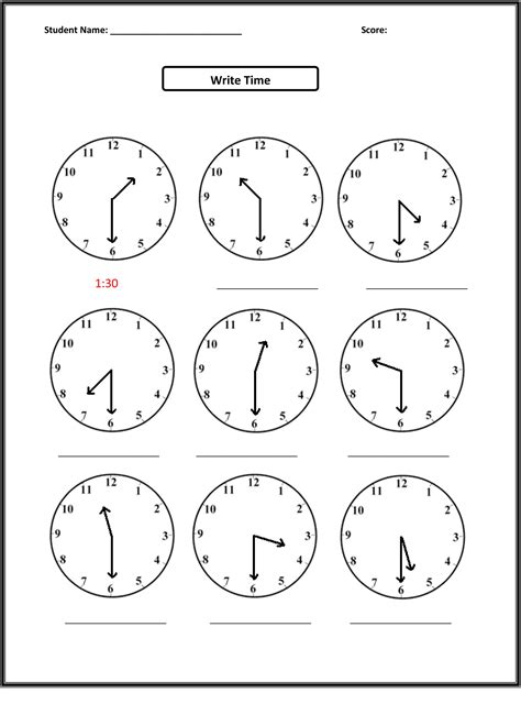 Image result for Elapsed Time Clock Worksheet
