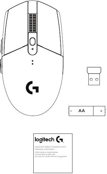 Image result for Logitech 305 Setup