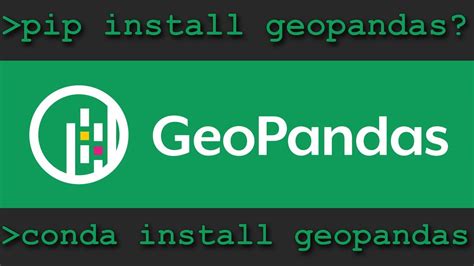 Image result for Install Geopandas PIP Python 3.9