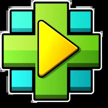 Image result for Geometry Dash Play Button