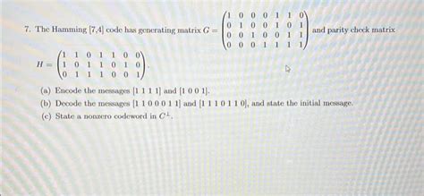 Image result for 7 4 Hamming Code Using MATLAB