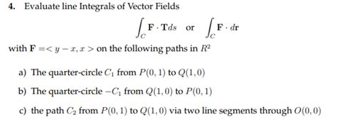 Image result for Vector Calculus Line Integrals by Chegg Tutor