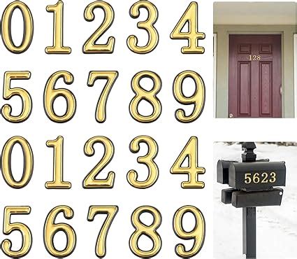 Image result for 1 Inch Mailbox Numbers