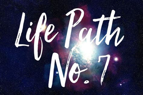 Image result for Life Path Number 7