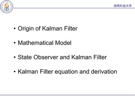 Image result for Kalman Filter Mathematical Model