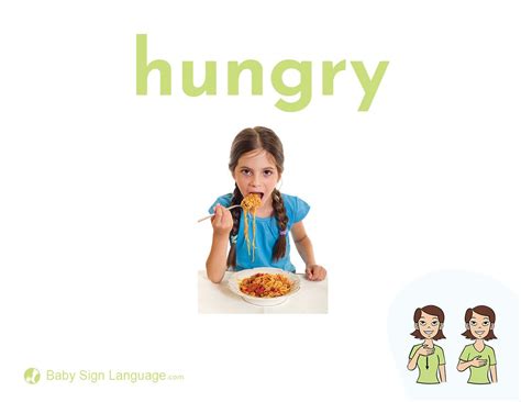 Image result for Hungry Sign Language