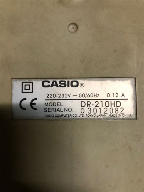 Image result for Casio Adding Machine