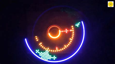 Image result for Propeller LED Pendulum Clock Using Arduino Nano