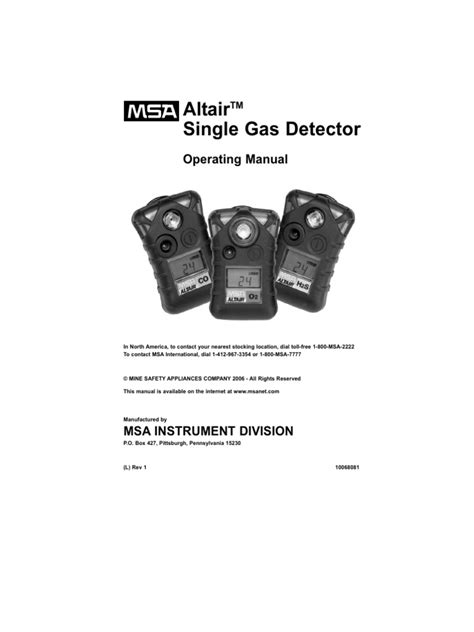 Image result for Reset MSA Altair O2 Sensor