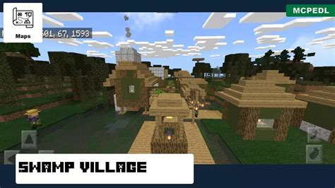 Image result for Minecraft Swamp Village Map