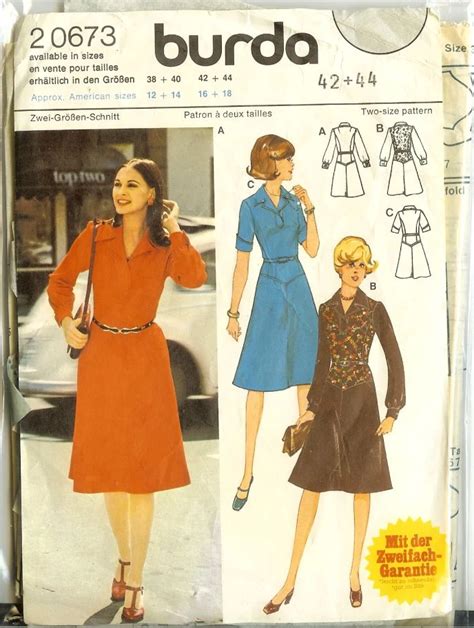 Image result for Old Burda Patterns