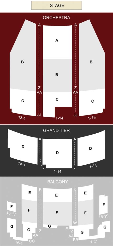 Image result for Seattle Opera Seating-Chart