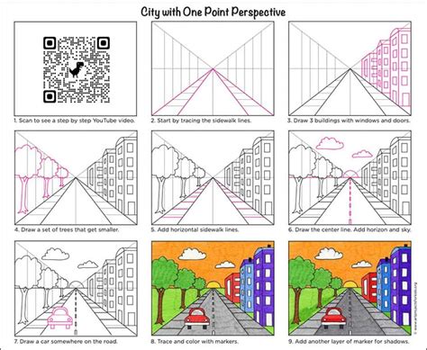 Image result for 5 Point Perspective Drawing Tutorial
