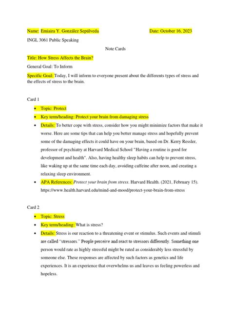 Image result for Speech Notes Examples