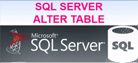 Image result for Alter in SQL Server