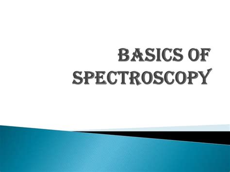 Image result for Spectroscopy for Beginners