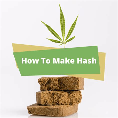 Image result for Easy How to Make Hash