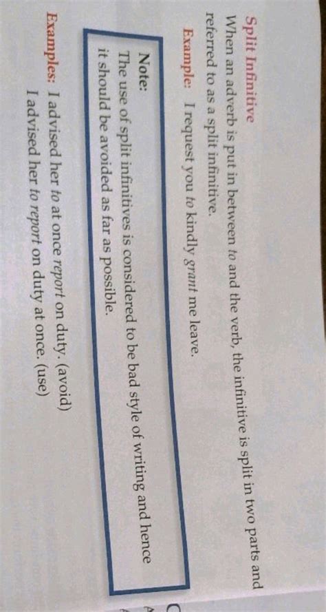 Image result for Split Infinitive Meaning