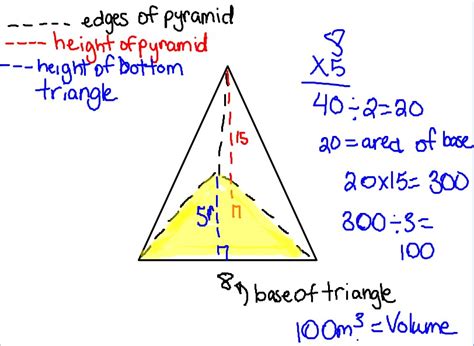 Image result for Volume Formula for Triangular Pyramid