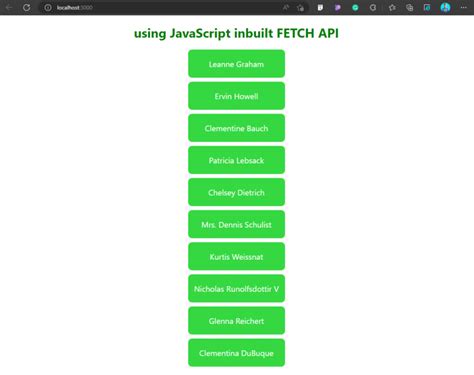 Image result for Fetch Data From API and Make Slider