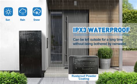 Image result for Outside Lock Box for Packages