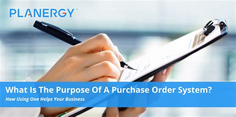 Image result for Benefits of Using a Purchase Order System