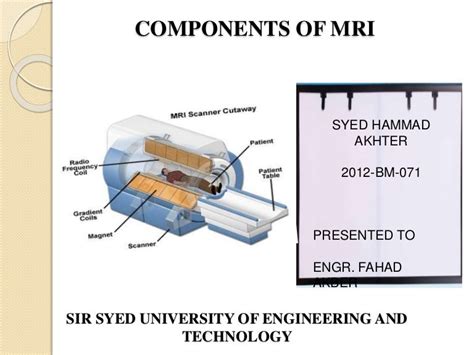Image result for Components of MRI