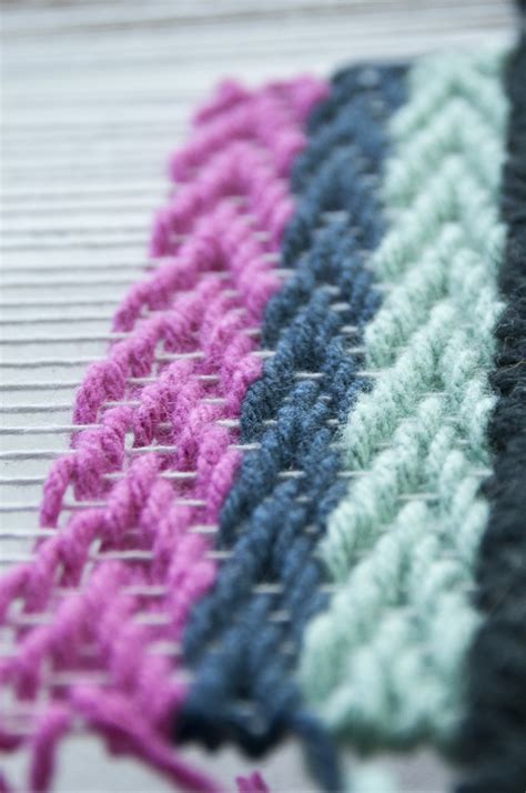 Image result for Chevron Pattern Finger Weaving