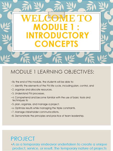 Image result for Module 1 Management