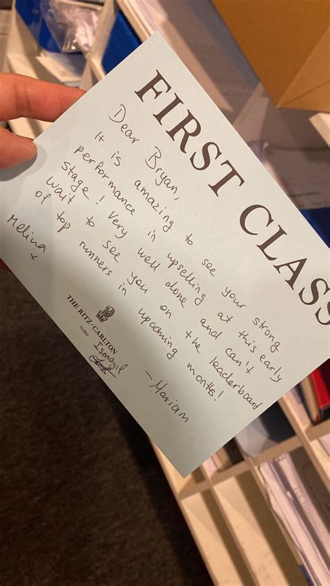 Image result for First Class Card