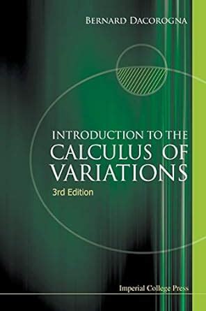 Image result for Introduction to the Calculus of Variations