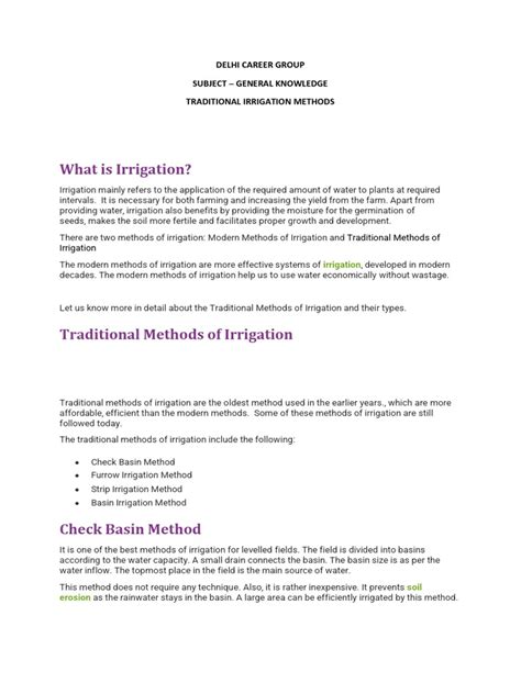 Image result for Traditional Methods of Irrigation Class 8