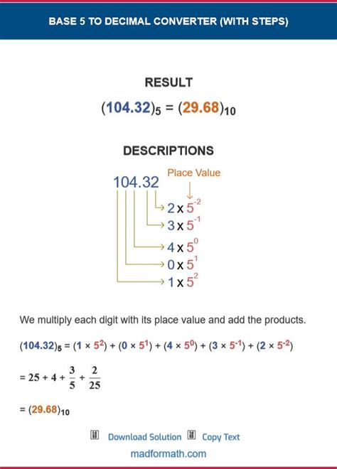 Image result for Base Conversion to Decimal