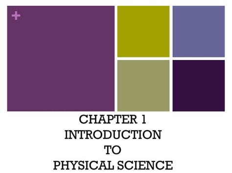 Image result for Physical Science Definition