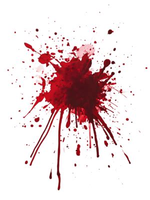 Blood Splatter Transparent PNGs for Free Download