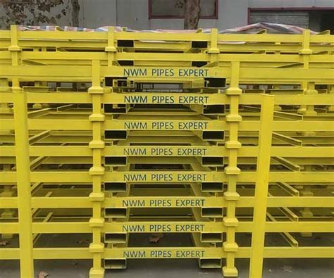 Pipe storage rack-PVC Pipe stacking rack | steel-pallet.com