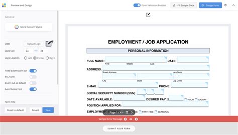 Image result for PDF Form Design