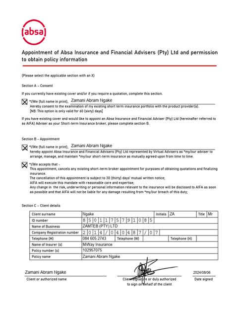 Image result for Absa Application Form