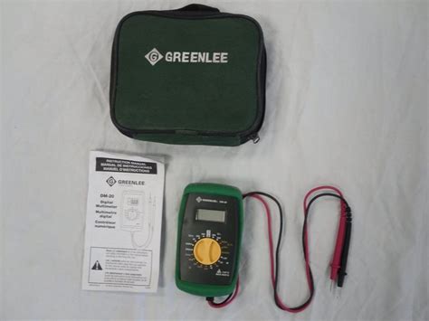 Image result for Greenlee DM-20 Problem Solving Guide