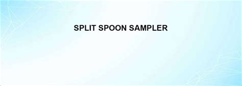 Image result for Split Spoon Sampler Example Iamge