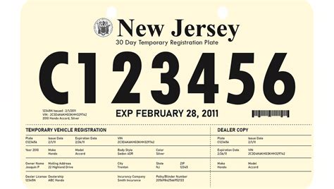 Image result for Editable Temporary License Plate Template